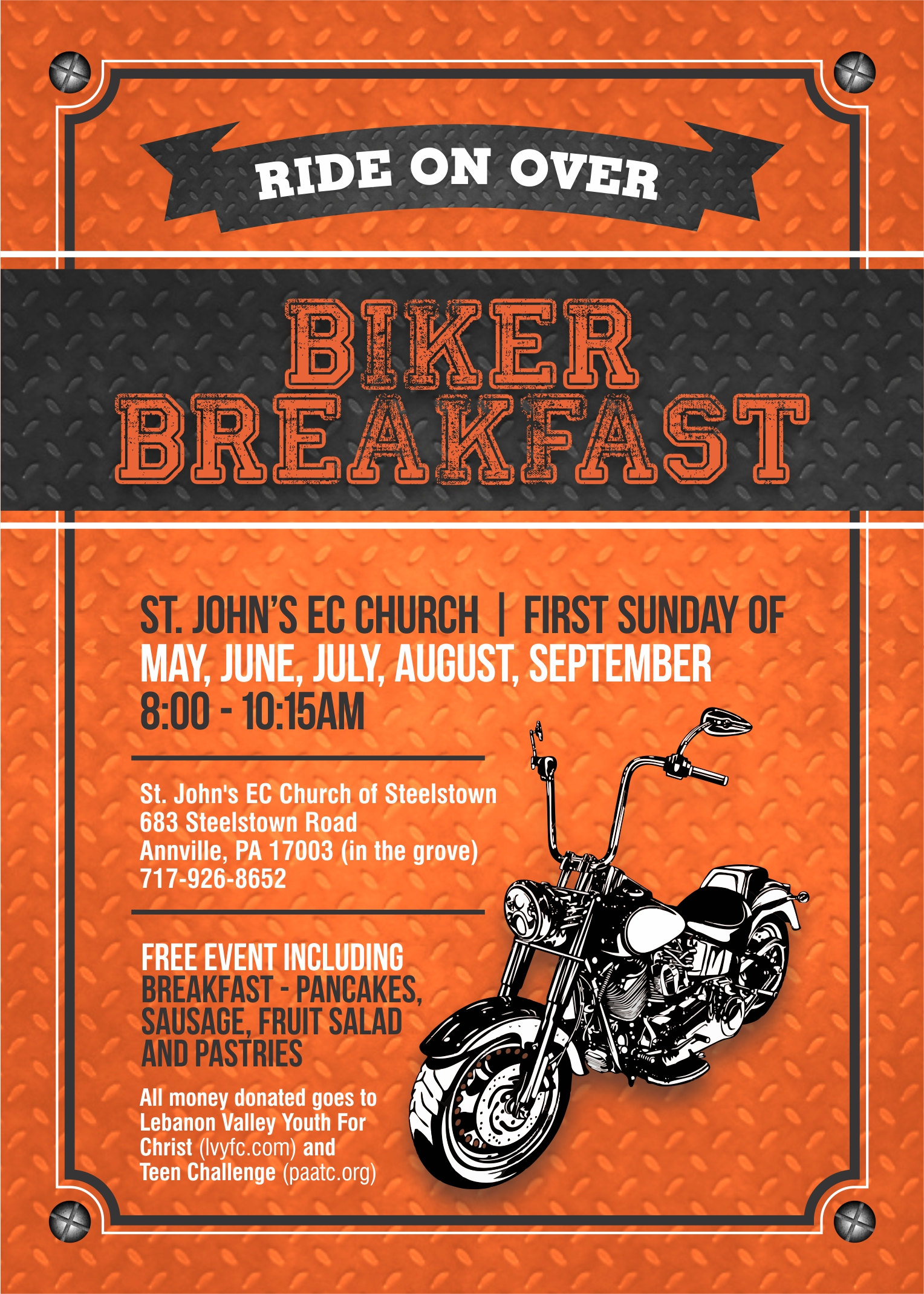 Biker Breakfast | St. John's Church