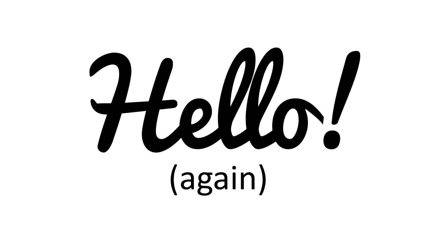 Hello! (again) | St. John's Church